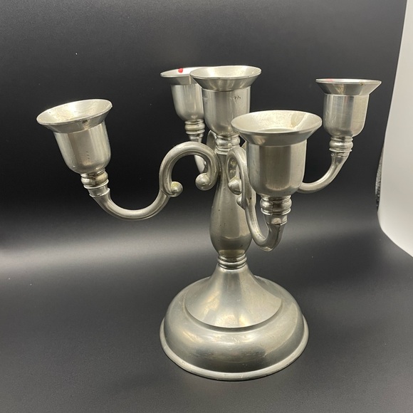 Louis Moriggi | Accents | Vintage Louis Moriggi Pewter Candelabra ...